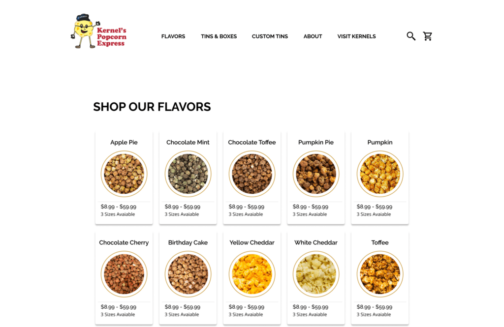 Case Study - Kernel's Popcorn Express - Hexcode Marketing